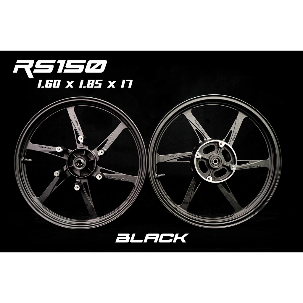 TAKASAGO EXCEL ASIA SPORT RIM HONDA RS150 RSX150 1.6 1.85 17 CS60 N3 ...