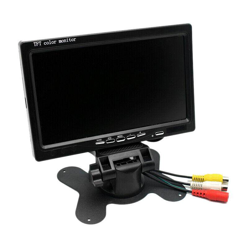 【12V-24V 】7 inch TFT LCD Color HD Monitor for Car CCTV Reverse Rear ...
