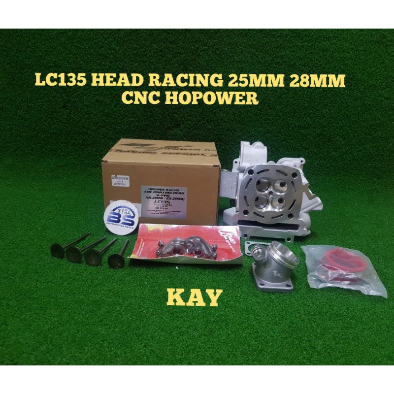 YAMAHA LC135 Head Racing 23mm 26mm / 25mm 28mm CNC PORTING V-PRO ...