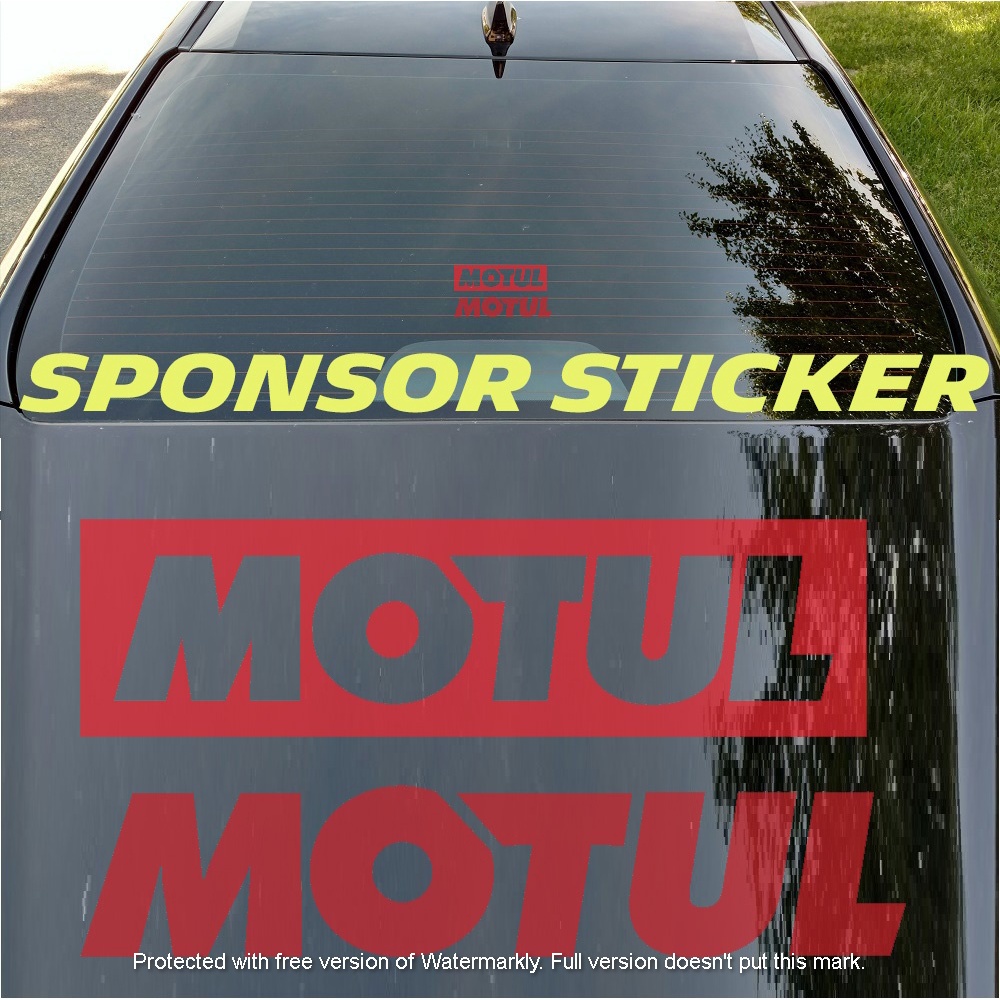 CFS64 High Quality Motul Sticker Stiker Vinyl Decal Stripes | Shopee ...