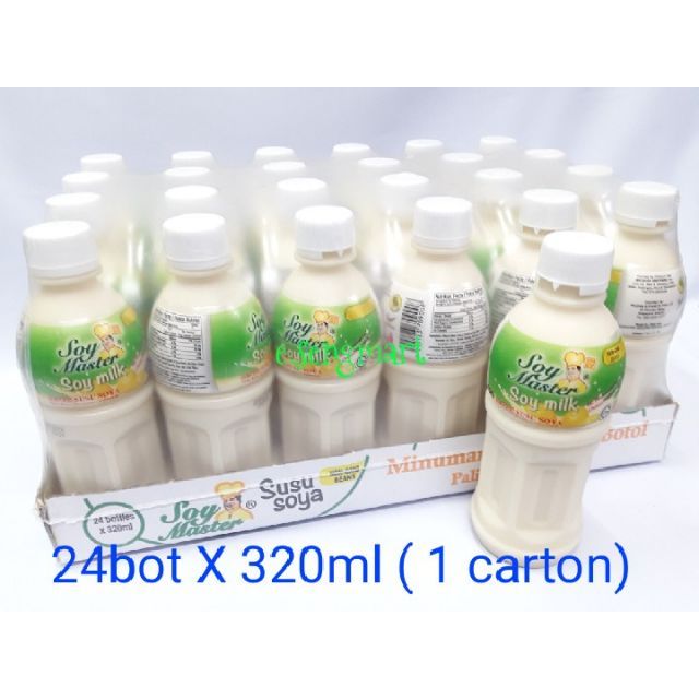 Soy Master Soya Bean Drink 24b x 320ml ( halal) | Shopee Malaysia