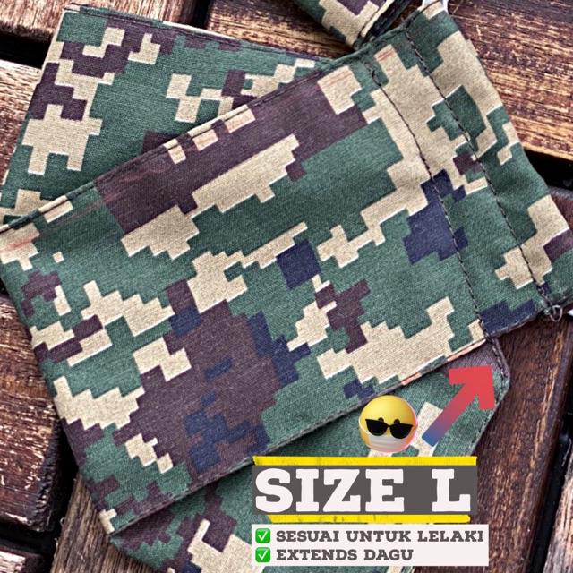 Face Mask Loreng Digital | Shopee Malaysia