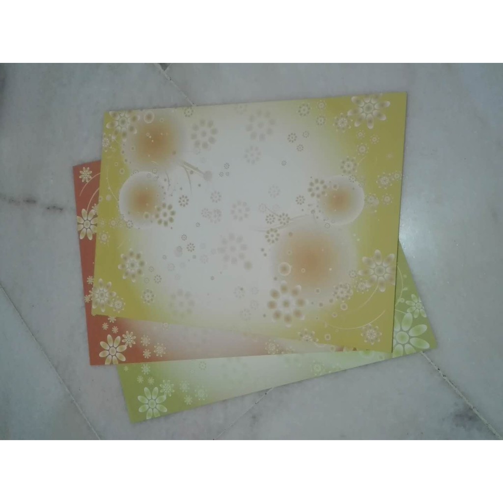 🌻Ready Stock🌻 A4 Fancy Card / Folio Card | Shopee Malaysia