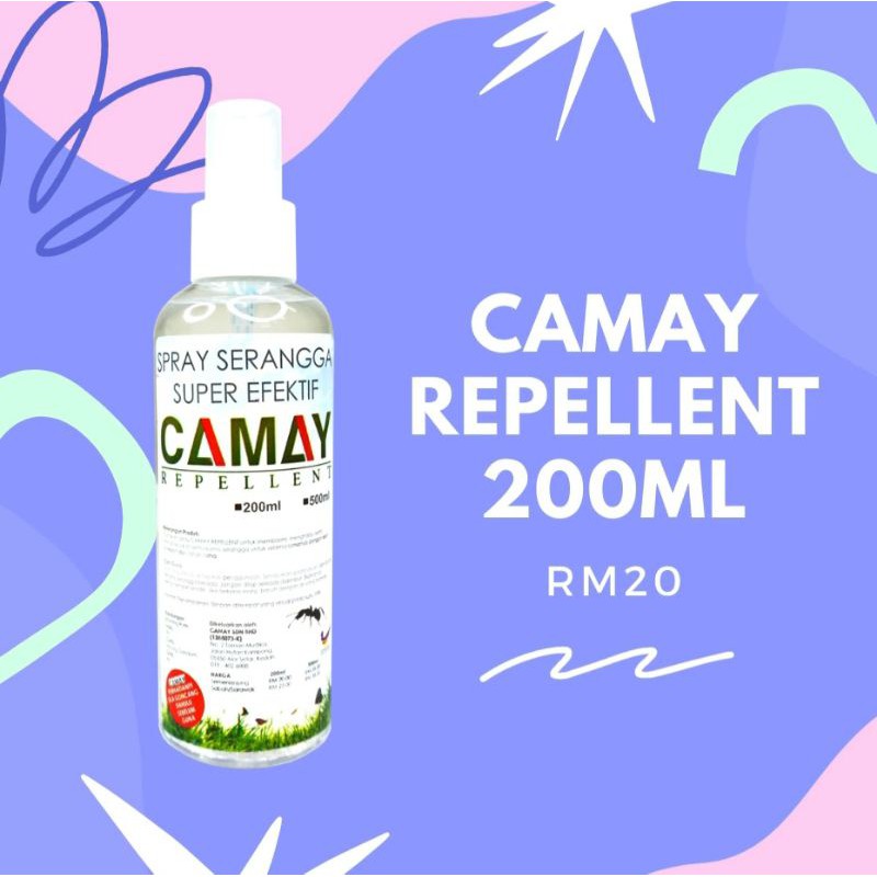 CAMAY REPELLENT HAPUS ULAT DINDING, KAMITETEP, GEGAT HAMA | Shopee Malaysia