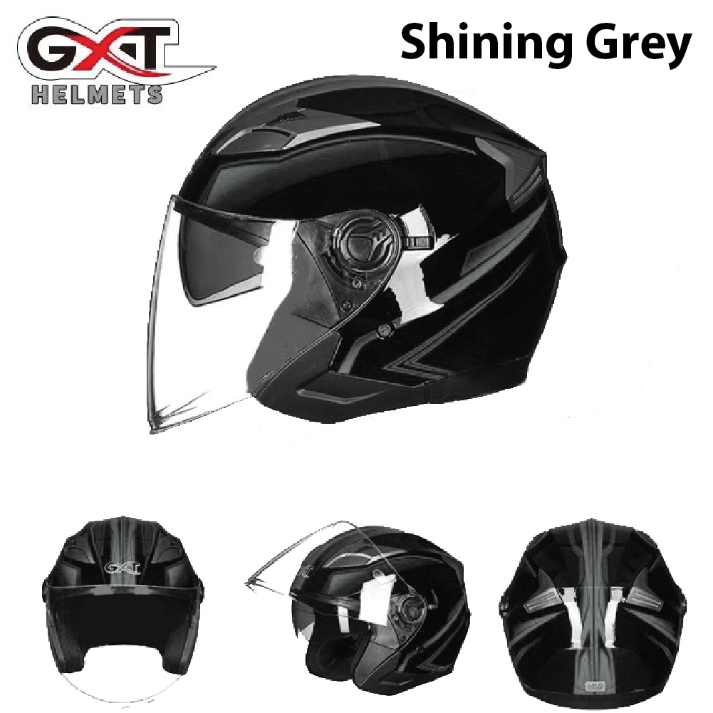 GXT™ Helmet motor Topi keledar motosikal helmet double visor motorcycle ...