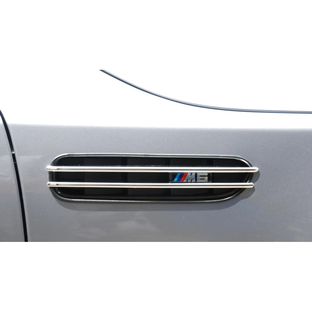 BMW E60 M5 Fender Grille Chrome bodykit | Shopee Malaysia