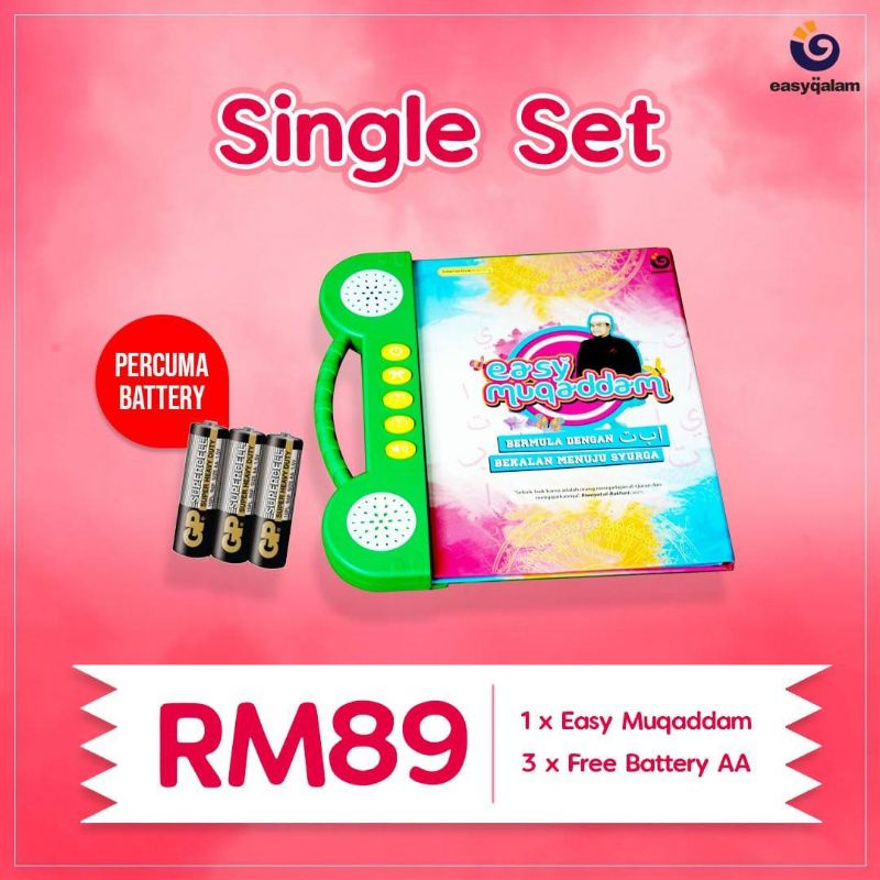 EASY MUQADDAM (Muqaddam Digital belajar tajwid, surah dan jawi) BY EASY ...