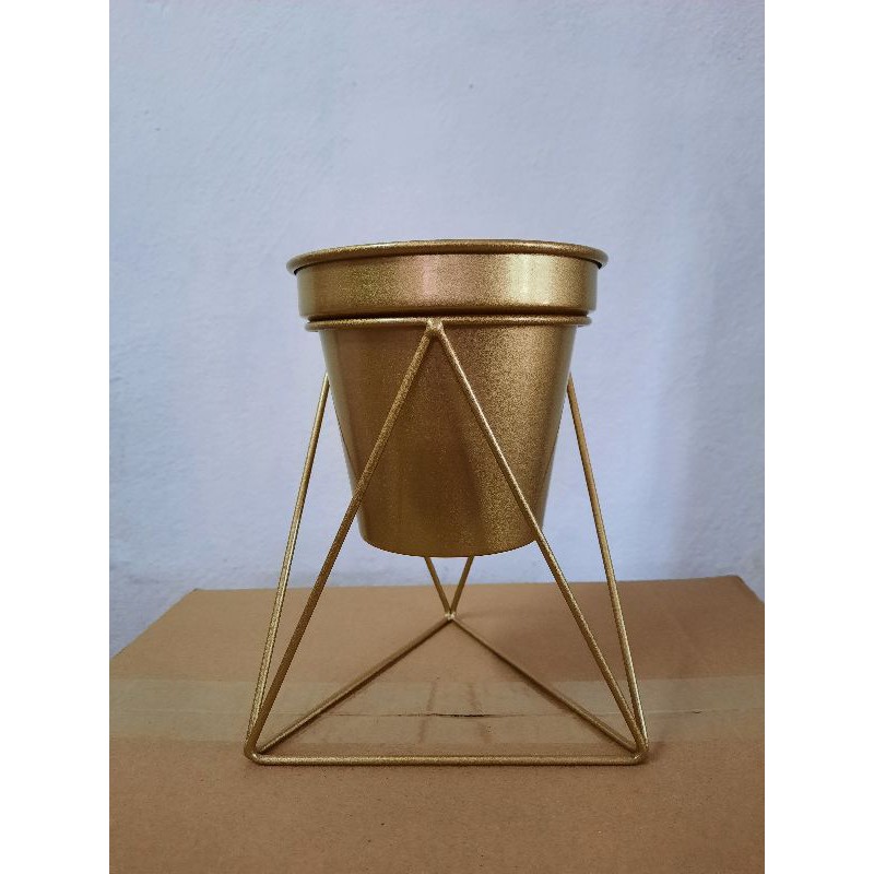 PASU HIASAN utk gubahan bunga (pasu iron gold, pasu seramik gold,pasu ...