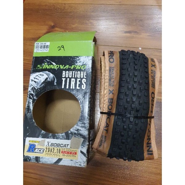 CLEARANCE INNOVA PRO X BOBCAT 29 X 2.10 SKINWALL BICYCLE TYRE (TUBELESS ...