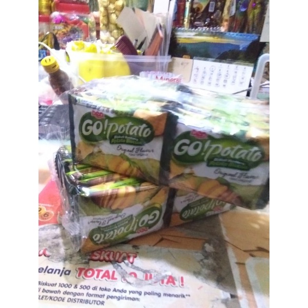 Go Potato / Gopotato Potato Biscuits (10 gr x 20 pcs) | Shopee Malaysia