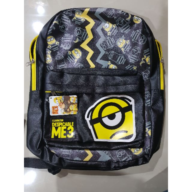 Minion Despicable ME 3 Backpack | Shopee Malaysia