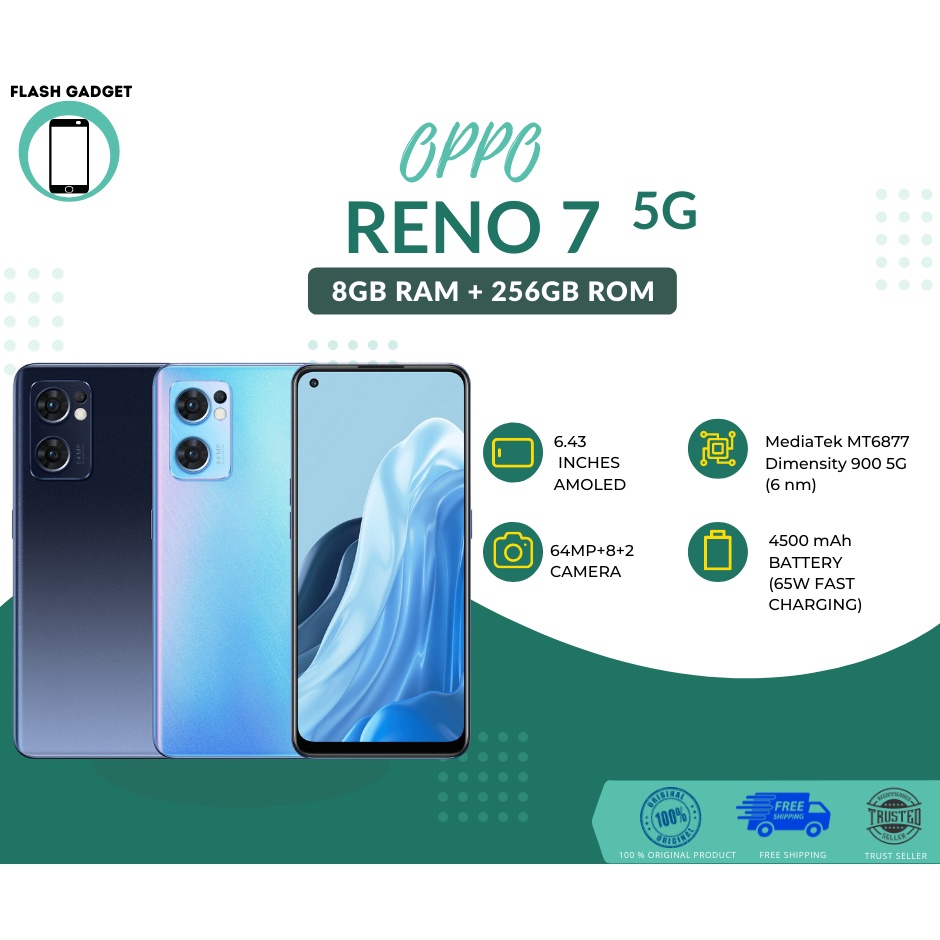 OPPO RENO 7 5G (8GB+128GB) | Shopee Malaysia