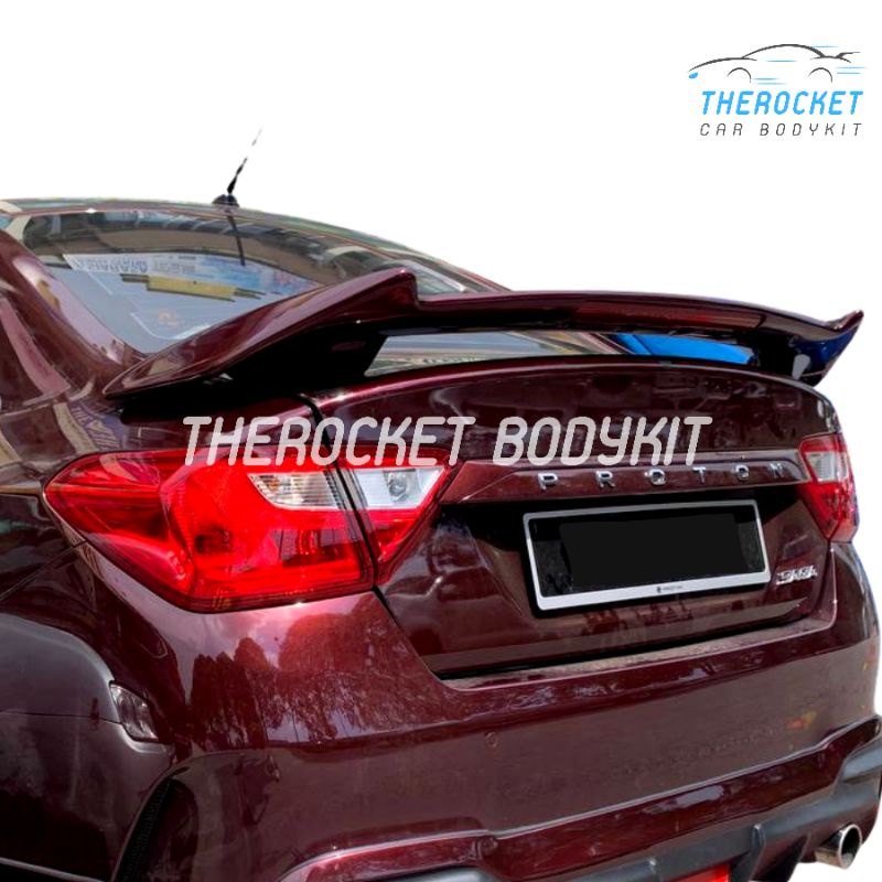Proton Saga VVT FL 2016-2025 TRD V3 Spoiler Bodykit Material FRP With ...