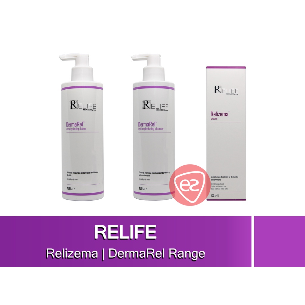 Relife Relizema Cream ( 40ml / 100ml ) / Dermarel Lotion (400ml ...