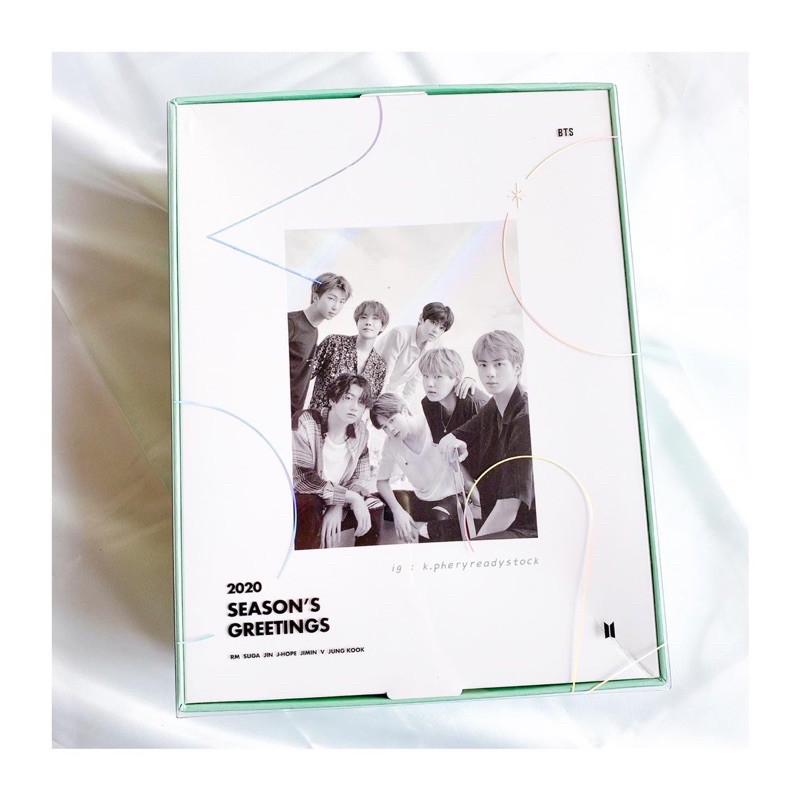 BTS 2020 Season Greetings Outbox (EMPTY) | Shopee Malaysia