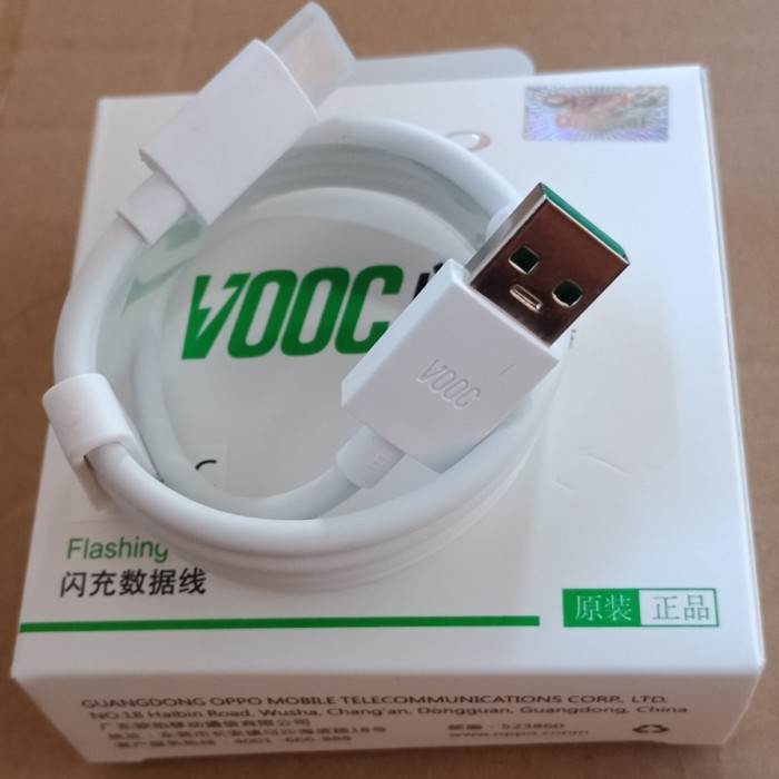 100% ORIGINAL OPPO DATA CABLE VOOC 4.0A TYPE-C FAST CHARGING | Shopee ...