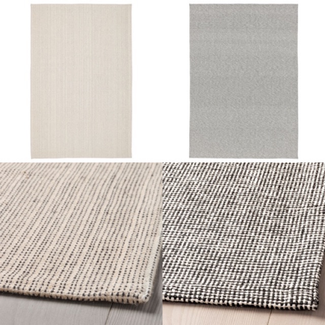 IKEAA TIPHEDE Lightweight Rug , Flatwoven , Natural Carpet , Tikar ...