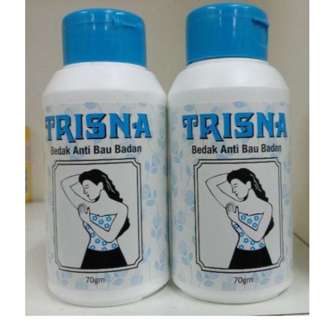 bedak ketiak trisna botol 70g | Shopee Malaysia