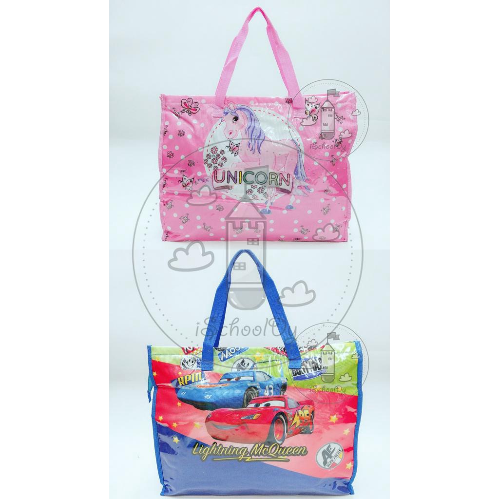 iSchoolDy Kids Unicorn McQueen Drawing Bag Budak Beg Lukisan | Shopee ...