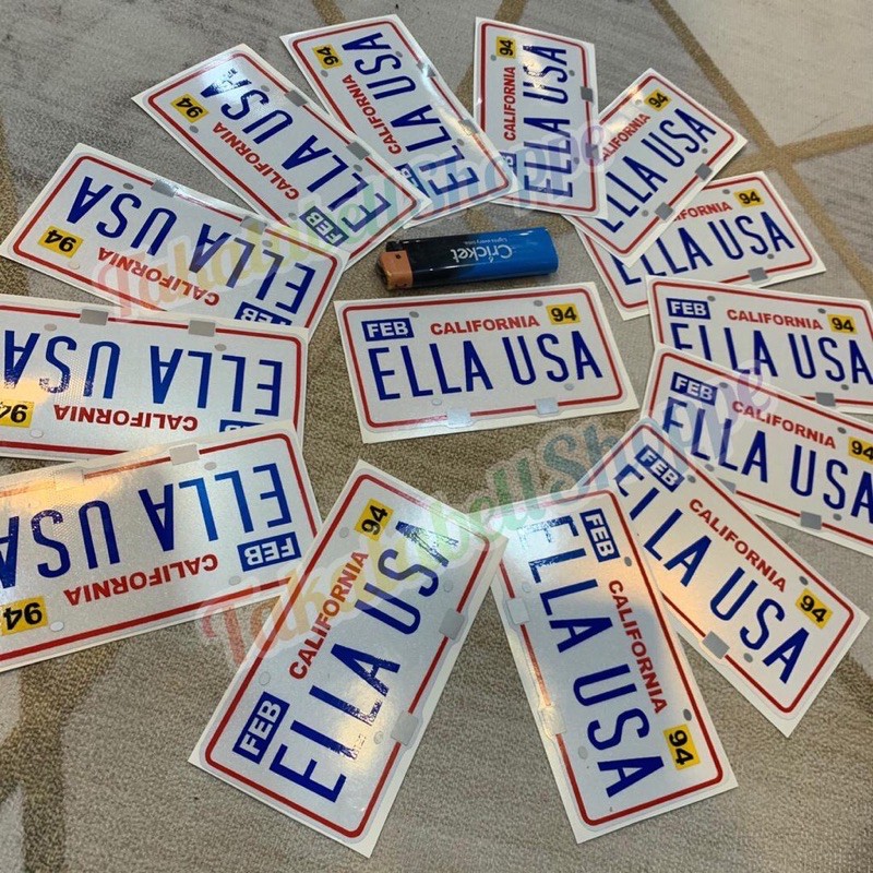 READY STOCK ‼️STICKER ELLA USA/ ELLA USA STICKER. Sticker Ella Usa ...