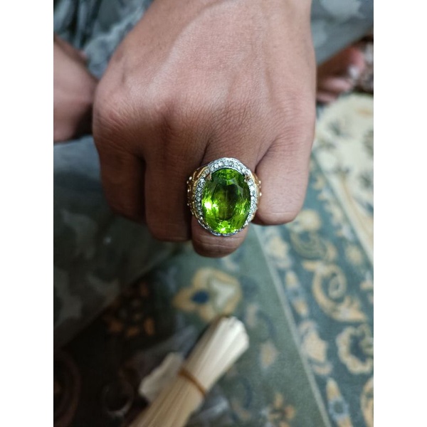 CINCIN BATU PERIDOT ZABARJAAD MADE IN PAKISTAN | Shopee Malaysia