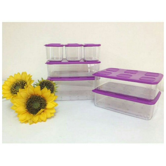 Tupperware Rectangular Clearmate Set | Shopee Malaysia