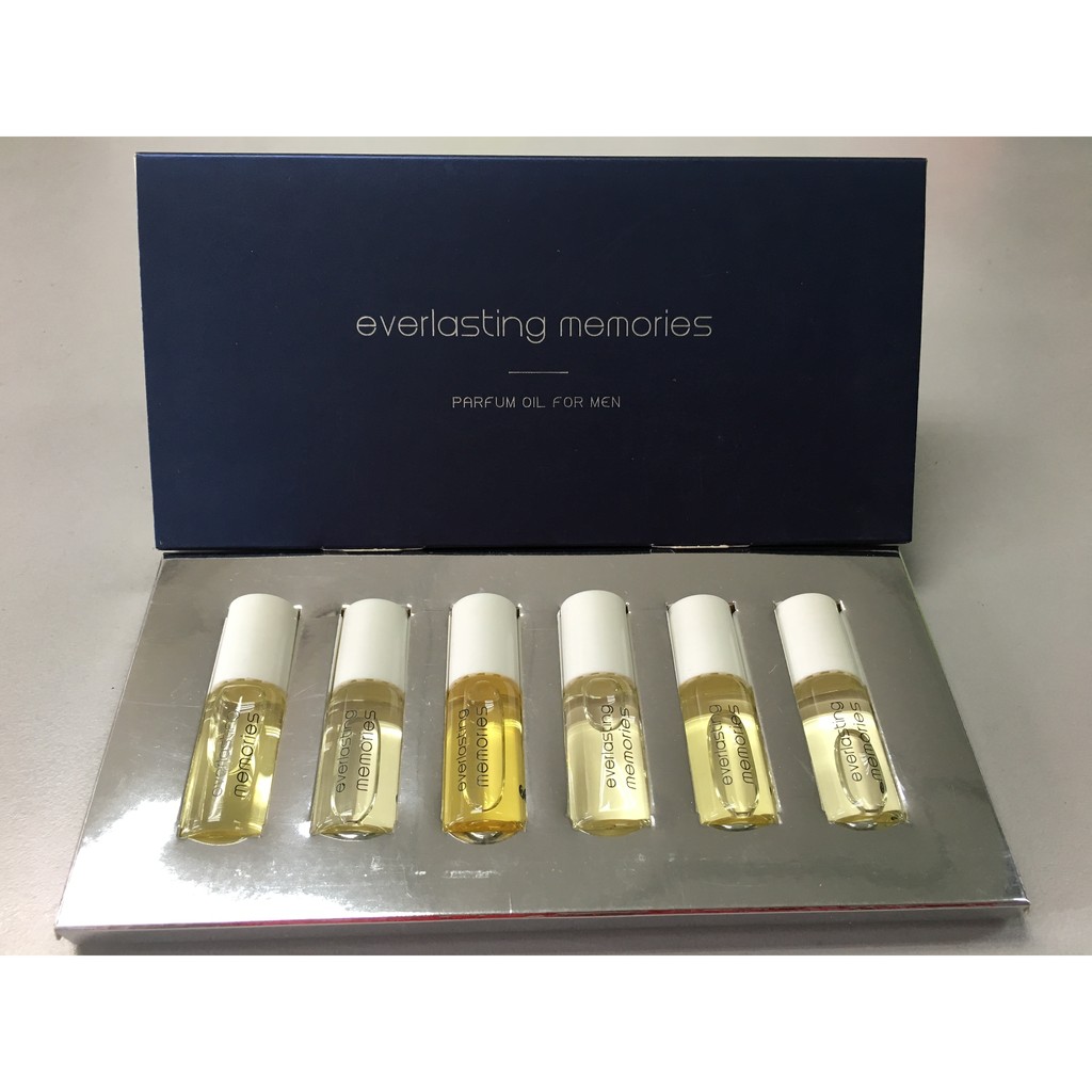 PROMO Everlasting Memories Perfume Oil - 6x5ml e (MEN) | Shopee Malaysia