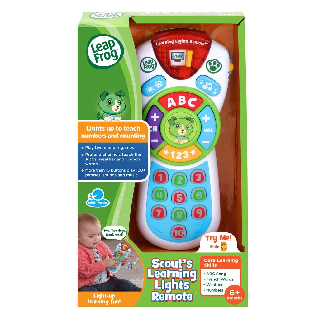 LeapFrog Scout's Learning Lights Remote Deluxe | Shopee Malaysia