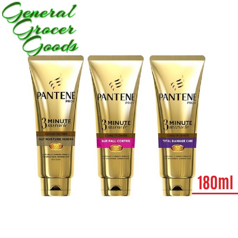 PANTENE 3 Minute Miracle Conditioner 180ml (assorted variants) | Shopee Malaysia