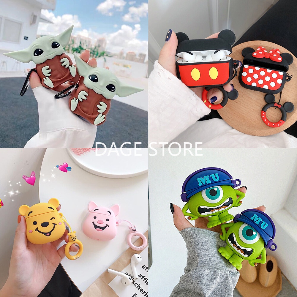 Cute Cartoon Cover for AirPods 1 2 3 3rd Case for AirPods Pro Case with ...