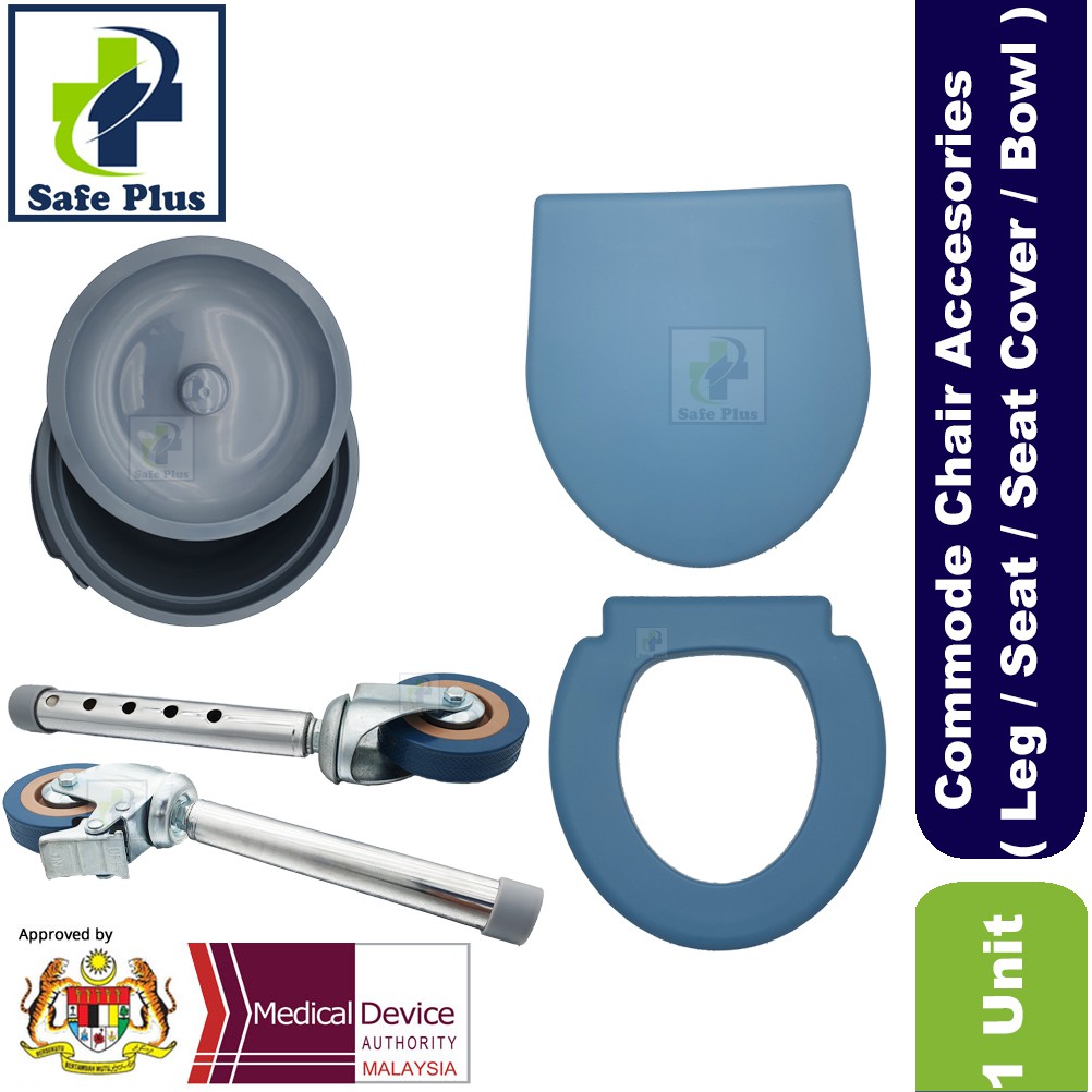 Commode Chair Accesories ( Leg / Seat / Seat Cover / Bowl / Frame ...