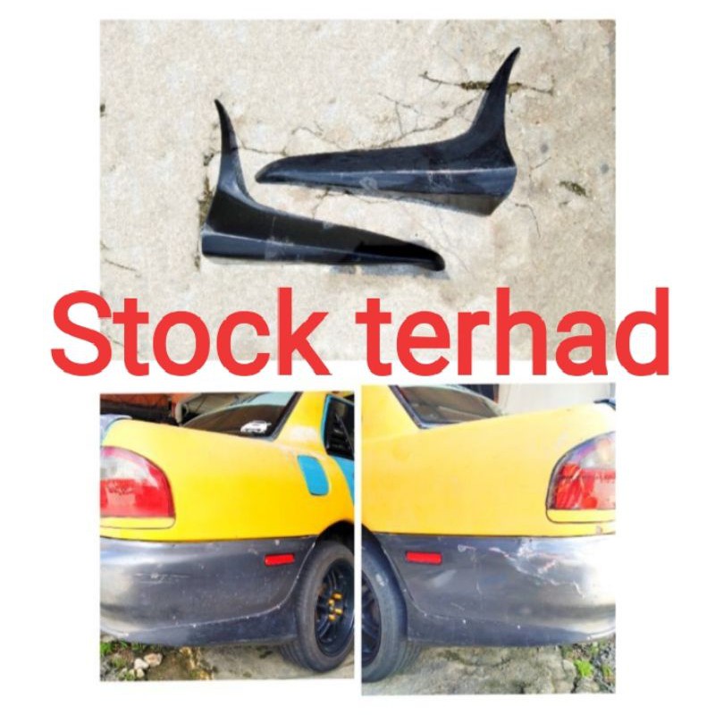 FRP PROTON WIRA Rear skirt Wira sedan HOT SALES SUPER SALES WIRA saloon ...