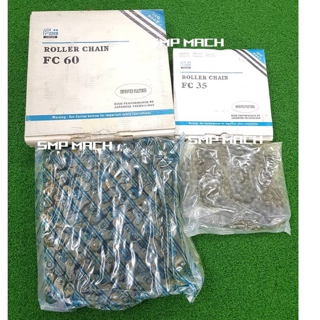FUJI GAB FC35/40/50-1R Duplex Industrial Roller Chain | Shopee Malaysia