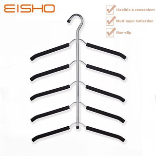 【Ready Stock】Multilayer Hanger Stainless Steel Clothing Storage Racks ...