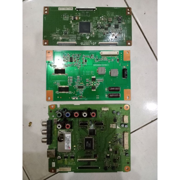 PANASONIC TH-L39EM6K (( SCREEN ROSAK )) MAIN BOARD & INVERTER BOARD ...
