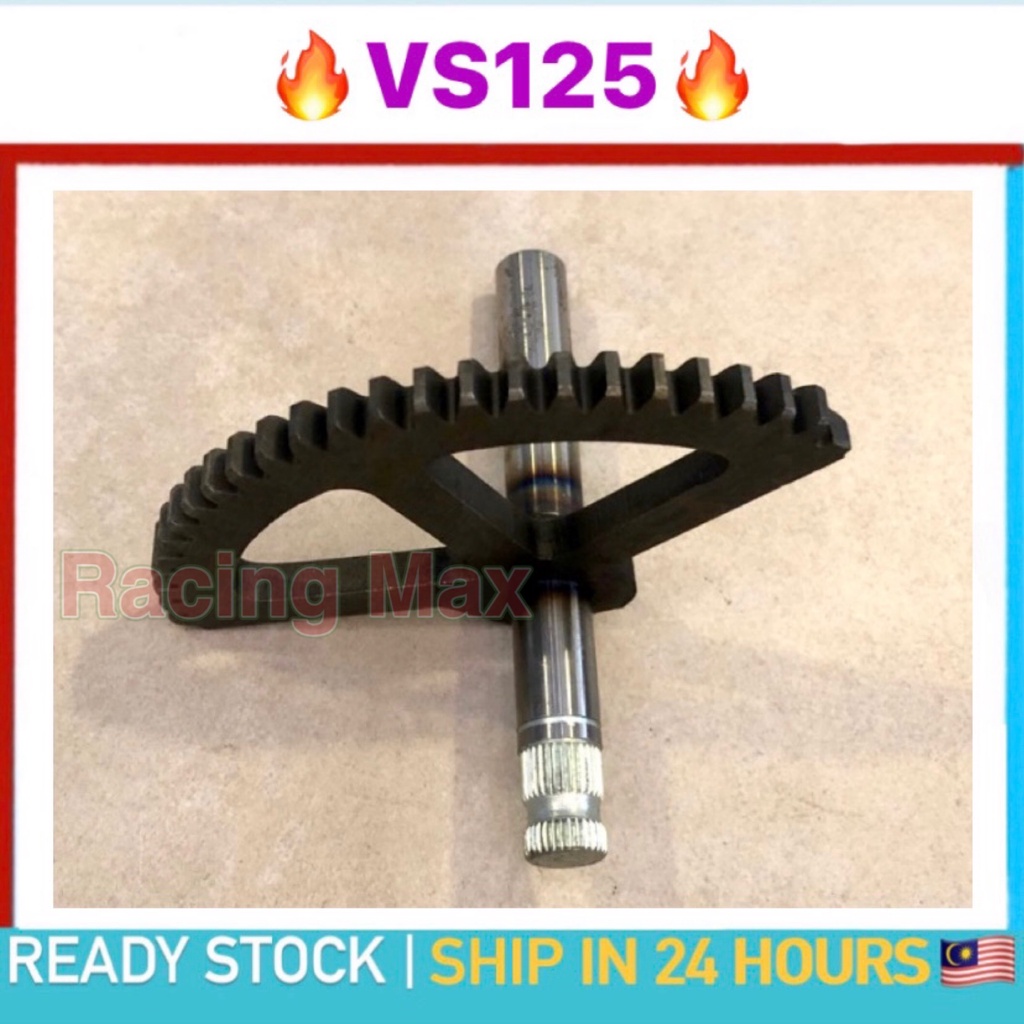 SUZUKI VS125 VS 125 VS-125 STARTER SHAFT ASSY KICK STARTER SHAFT ENGKO ...