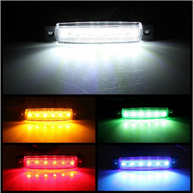 [Off stock] Car Exterior Light DC LED 24V 6 Patch LED Side logo ...