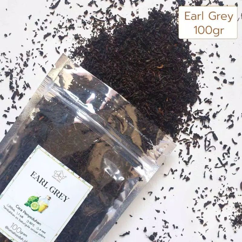 Earl Gray Tea (100 grams)/ Earl Gray Tea / Earl Gray milk Tea Base ...