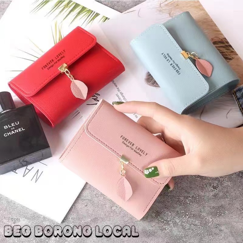 Woman Small Short Purse Wallet Money Bag Pouch Beg Women Duit Dompet ...