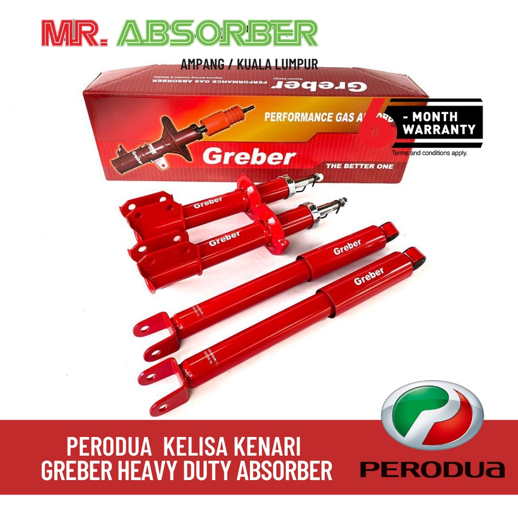 ABSORBER GREBER PERODUA KELISA/KENARI | Shopee Malaysia