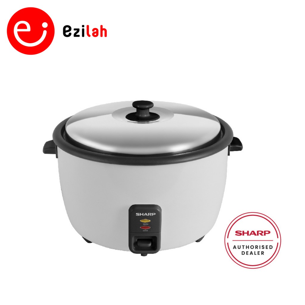 Sharp Rice Cooker - White (4.5L) KSH458CWH | Shopee Malaysia