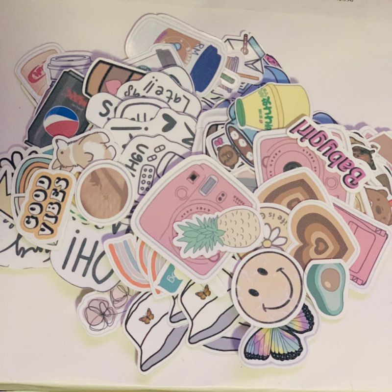 Die Cut stickers ( Random designs ) | Shopee Malaysia