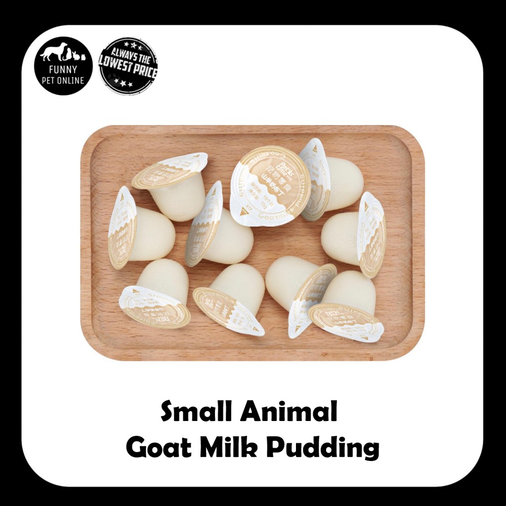 Small Animal Goat Milk Pudding / 山羊奶布丁 #hamster #cat #dog #pettreat ...
