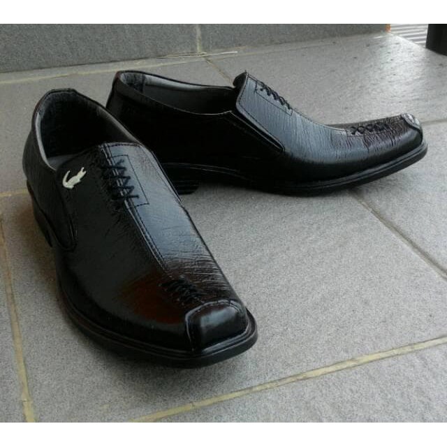 Black Garut Genuine Cow Leather Loafers For Men Office | Shopee Malaysia