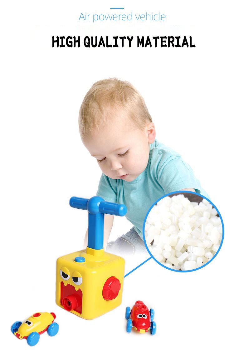 Children Toy Inertial Aerodynamic Balloon Car Science Toy Rocket Launch ...