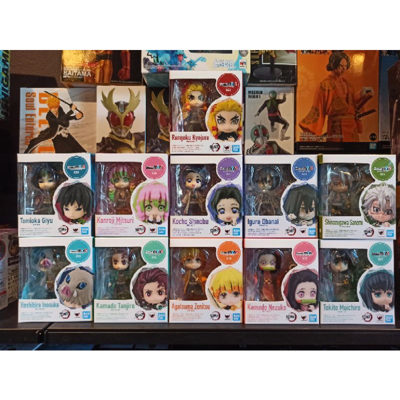 Original BANDAI Tamashii Nations Figuarts Mini Demon Slayer - Kimetsu ...