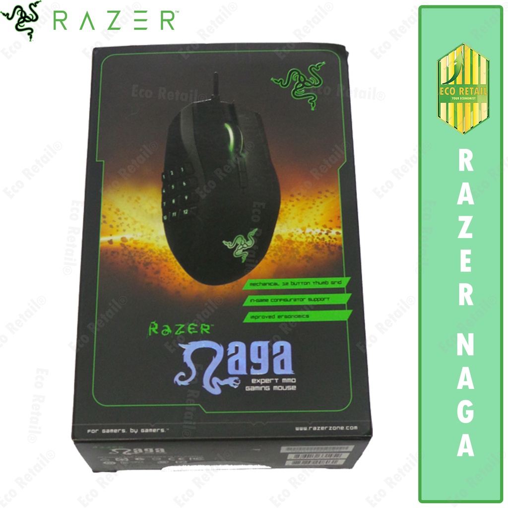Razer Naga Gaming Mouse (Original with box) | Shopee Malaysia