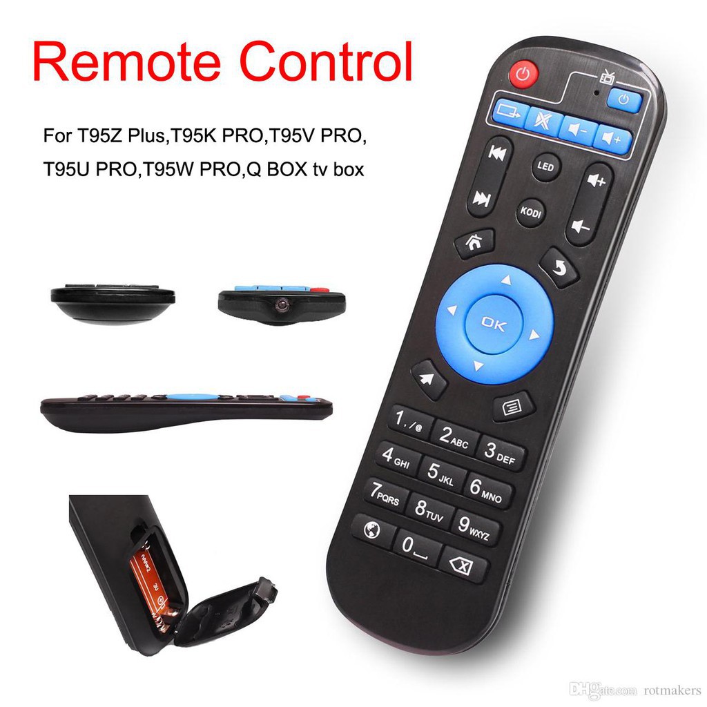 Remote Control Android TV Box for T95Z T95K T95V T95U T95W MXQ PRO S912 ...