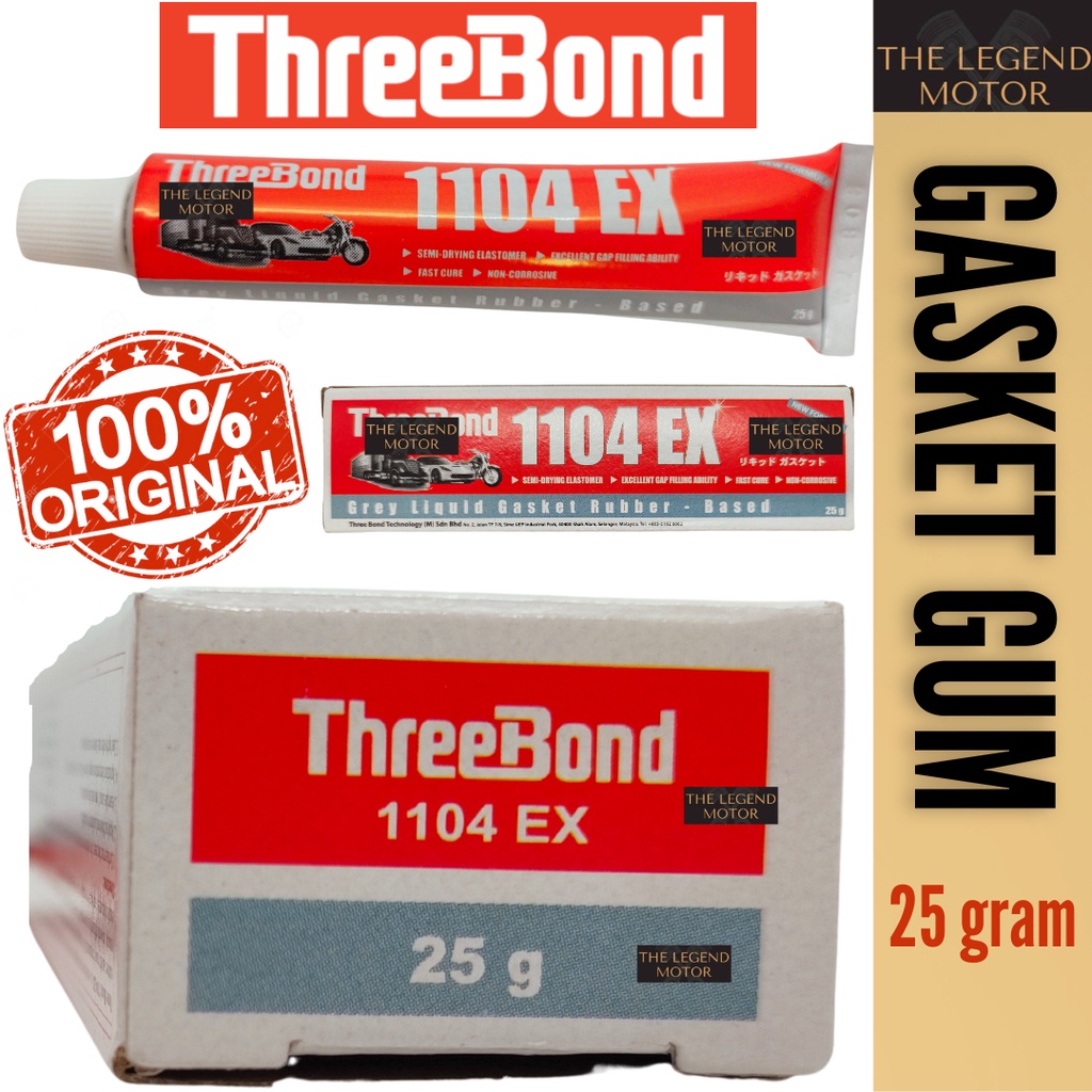 THREEBOND 1104 NEO PLUS Gum Gasket Gam Getah Gasket Engine Liquid ...