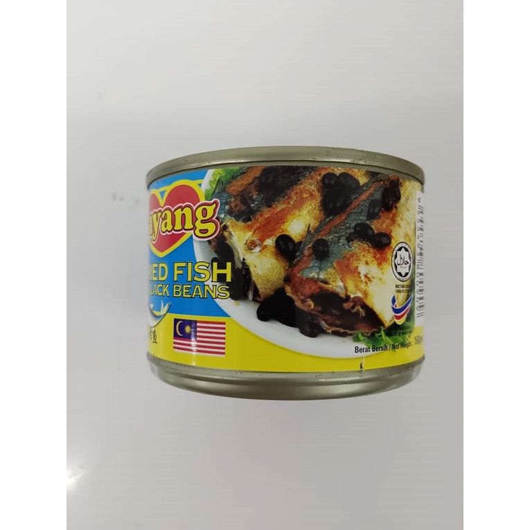 160g Sayang Ikan Goreng Dengan Kacang Hitam / Sayang Fried Fish With ...